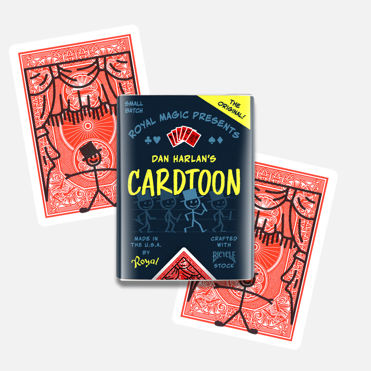 Card-Toon Deck – Animated Flip‑Book Magic by Dan Harlan | Royal Magic – Royal Magic & FUN Inc.