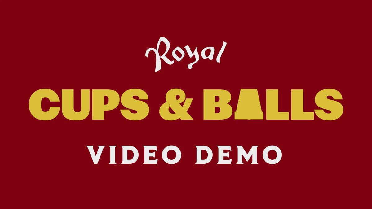 Cups & Balls – Royal Magic | Classic Penetration Trick – Royal Magic & FUN Inc.