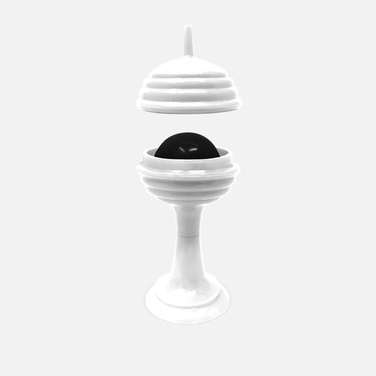 BALL & VASE - WHITE – Royal Magic & FUN Inc.