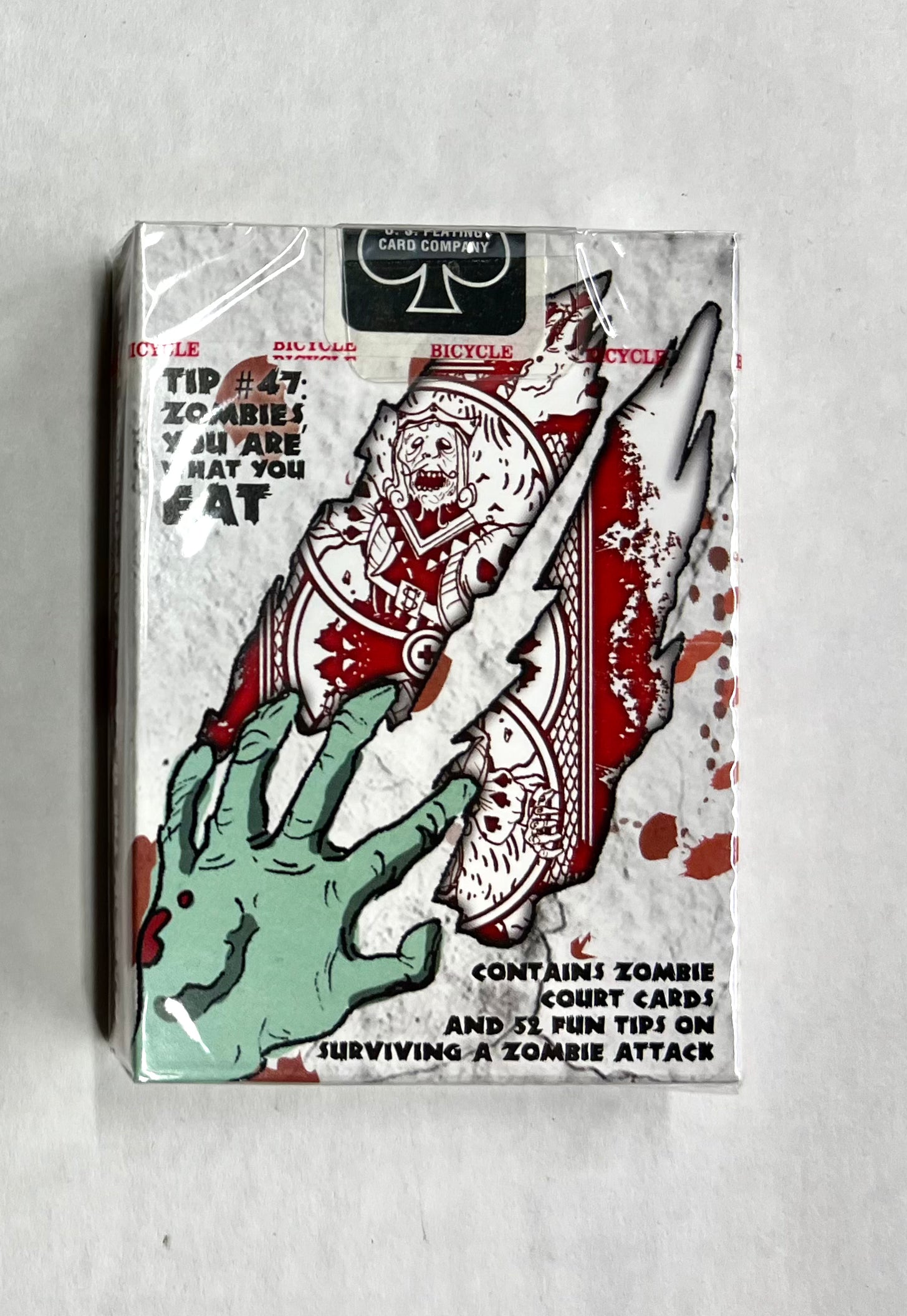 Bicycle Zombified Amazon Bicycle Zombie Contains 52 Tips To Survive A ...