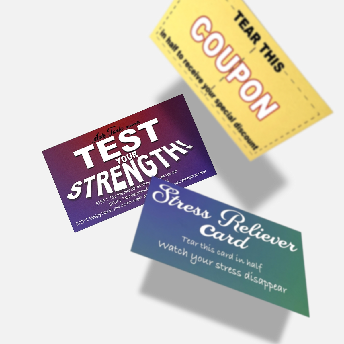 NO-TEAR CARDS – Royal Magic & FUN Inc.